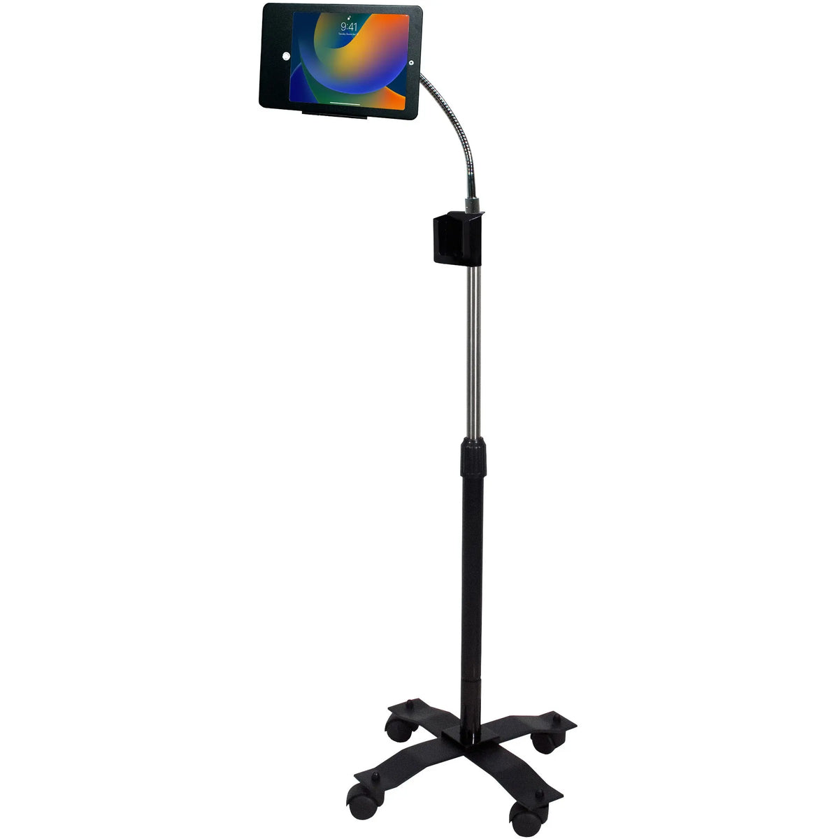 Compact Security Gooseneck Floor Stand for iPad (Gen. 5-6), ... — CTA ...