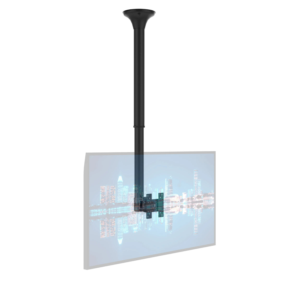 Height-Adjustable Ceiling Mount for Monitors and TVs - CTA DIGITAL