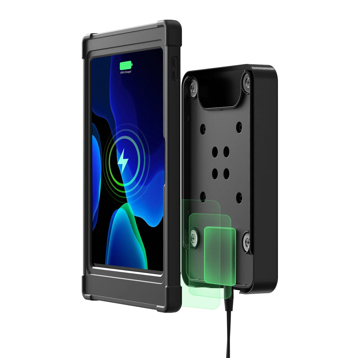 Wireless Charging Case and Docking Station Wall Mount - CTA DIGITAL
