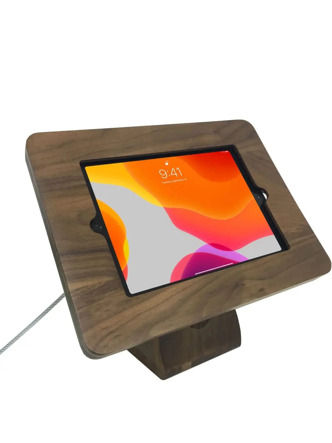 Ipad Kiosk Stand CTA Digital Dual Security Kiosk Stand With Locking