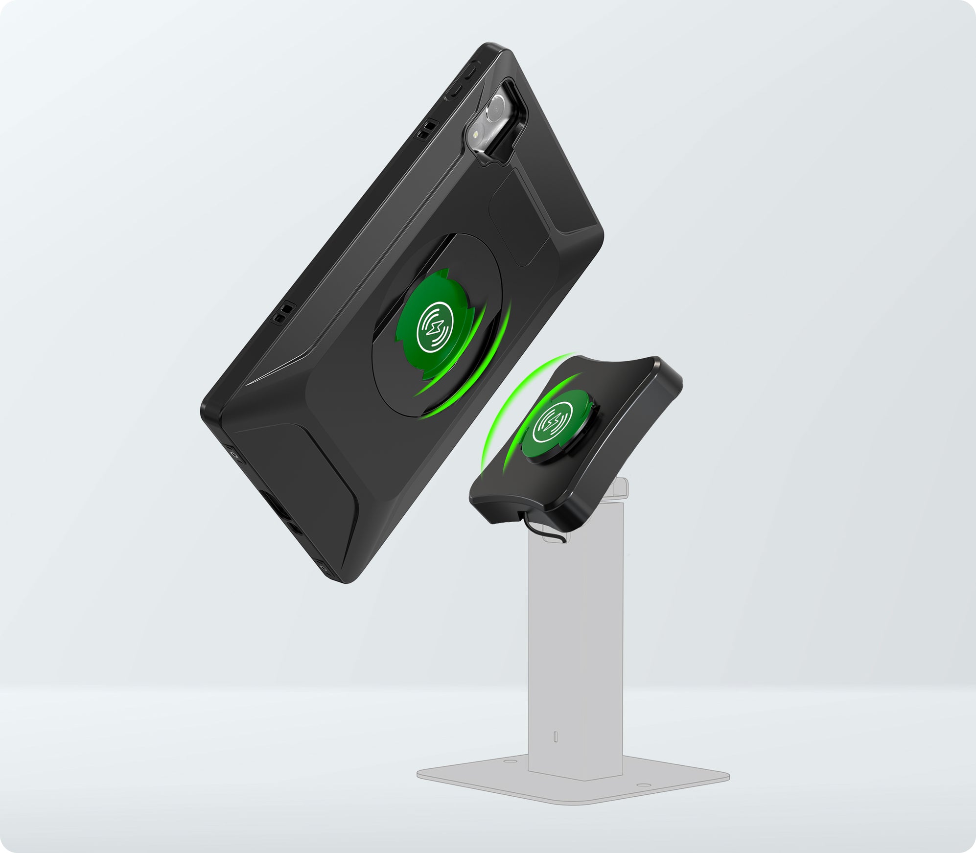 VersaGuard Twist Lock Case for Lenovo K11 - Wireless Charging — CTA DIGITAL